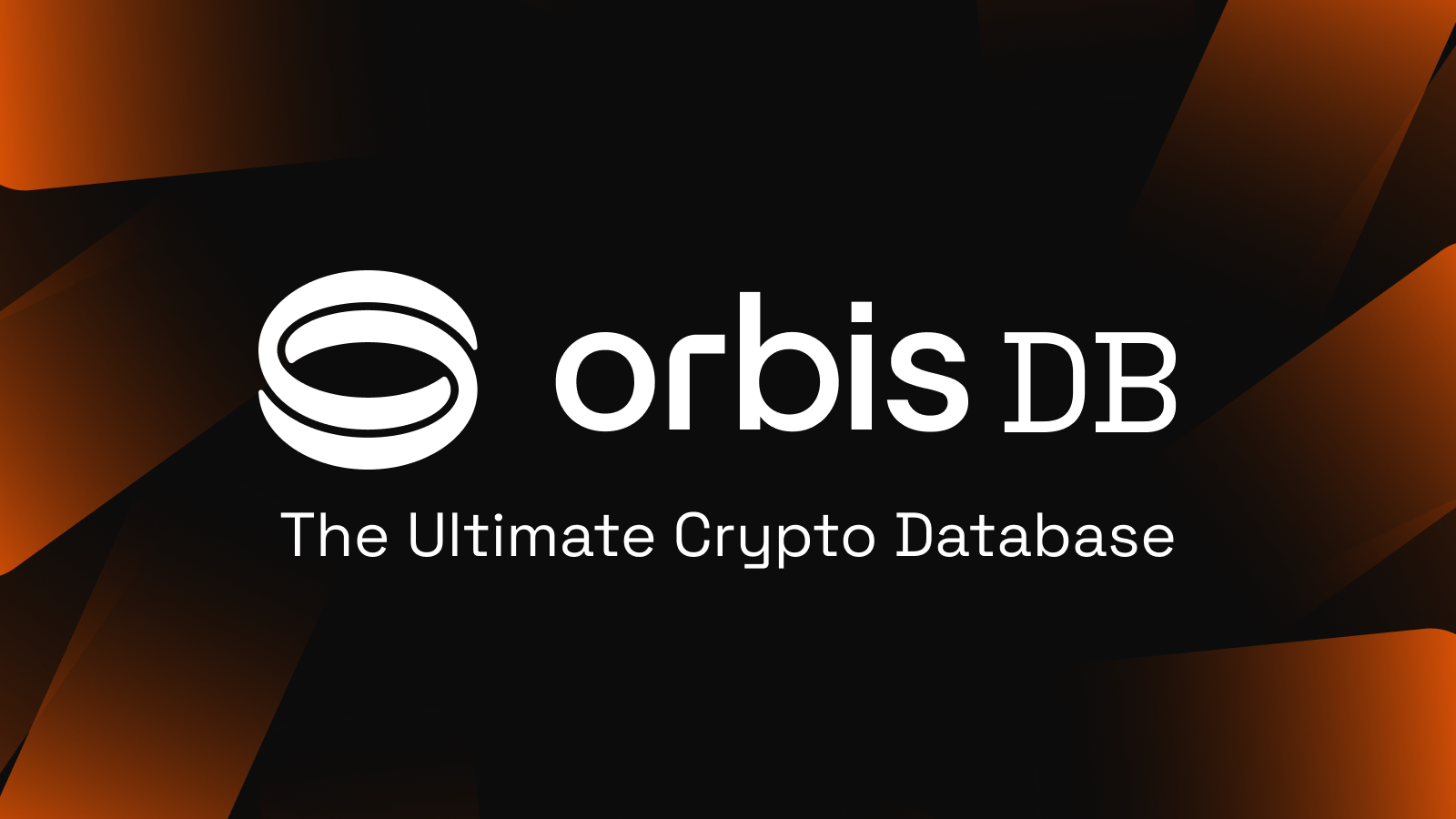 OrbisDB | The Ultimate Crypto Database